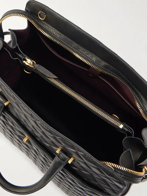 METIER Private Eye Quilted Leather Tote