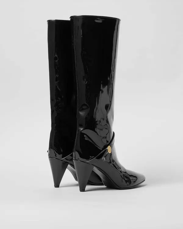 Celine Sharp Patent Boot