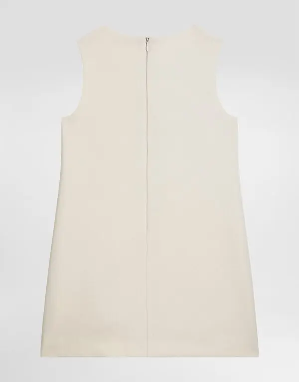 Dolce & Gabbana Logo-embroidered Sleeveless Dress
