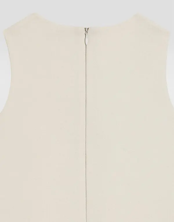 Dolce & Gabbana Logo-embroidered Sleeveless Dress