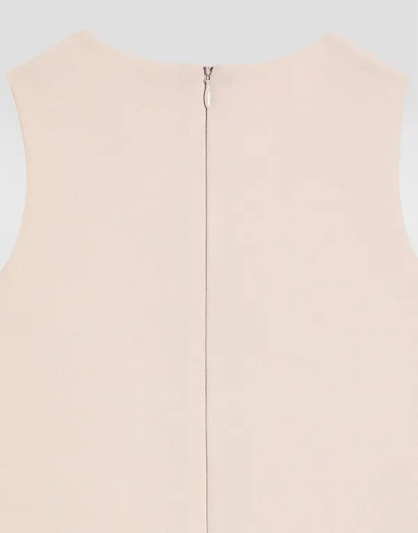 Dolce & Gabbana Logo-embroidered Sleeveless Dress
