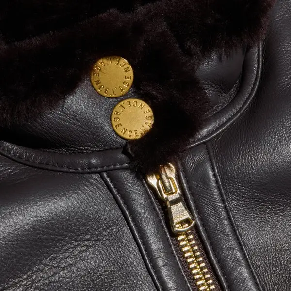 L'Agence Glacia Shearling Jacket