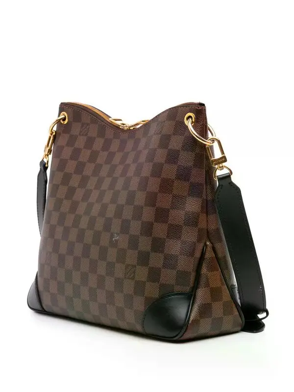 LOUIS VUITTON 1990-2010 Damier Ebene Odeon Mm Crossbody Bag