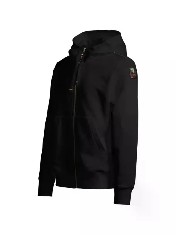 PARAJUMPERS Charlie Easy Logo-patch Zip-up Hoodie