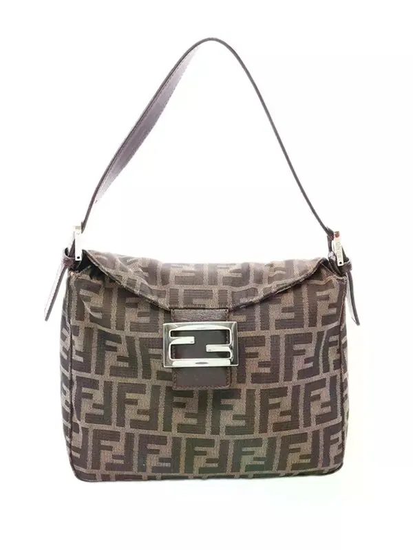 Fendi 20th Century Zucca Canvas Shoulder Bag