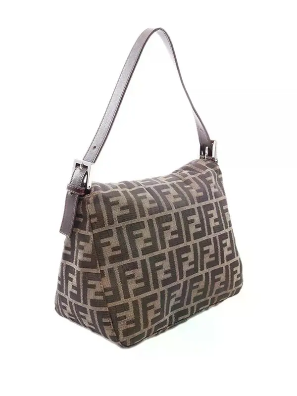 Fendi 20th Century Zucca Canvas Shoulder Bag