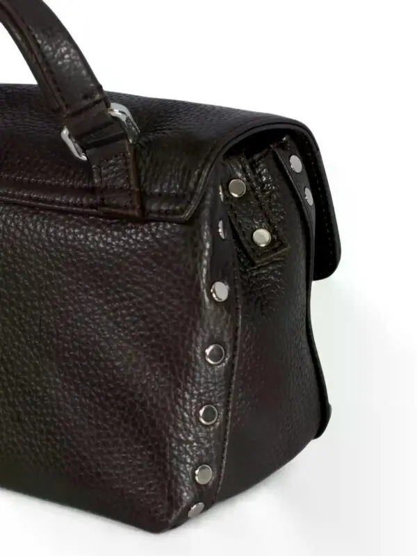 ZANELLATO Mini Postina Baby Tote Bag - Brown