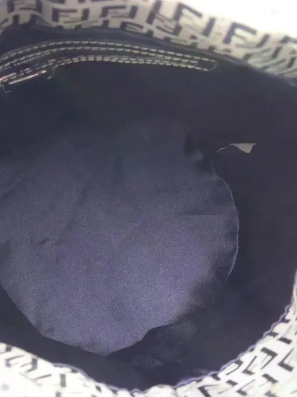 Fendi 2000-2010 Zucchino Canvas Bucket Bag