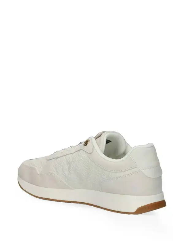 Tommy Hilfiger Th Monogram Plaque Serrated Sneakers