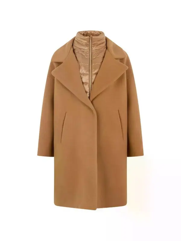Herno Oversized Layered-design Coat