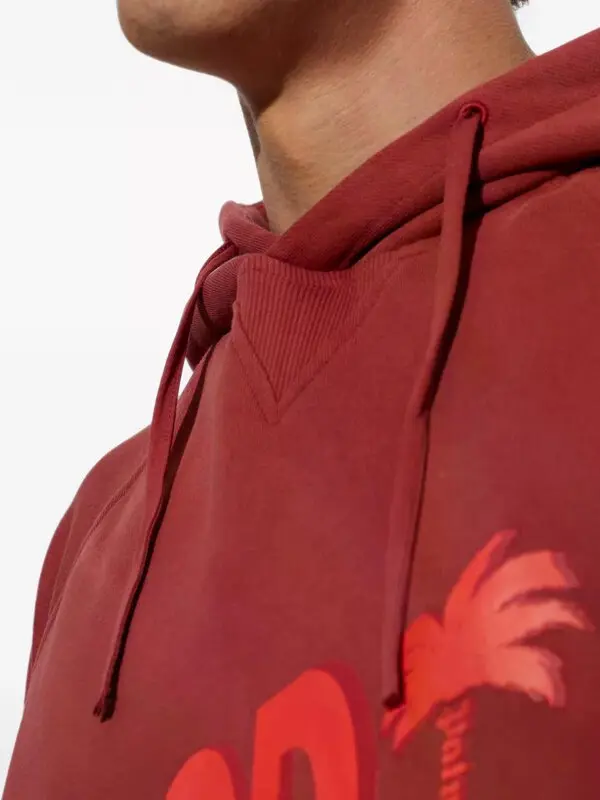 Palm Angels Sunset Blvd Palm Loose Hoodie