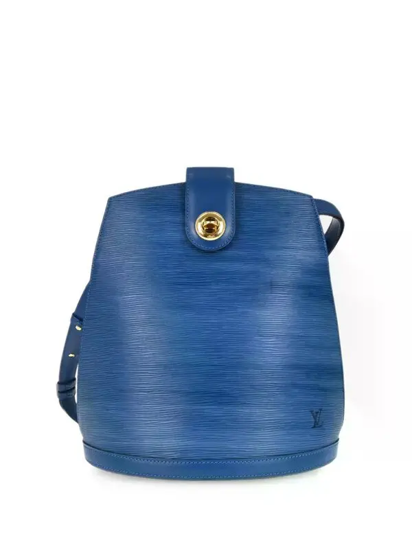 LOUIS VUITTON 1997 Cluny Epi Leather Bucket Bag