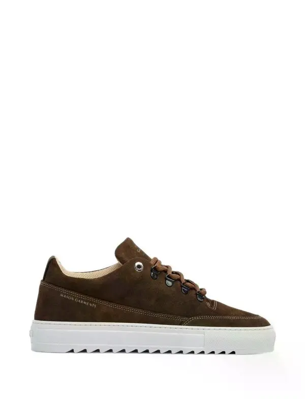 MASON GARMENTS Torino Colorato Suede Sneakers - Brown