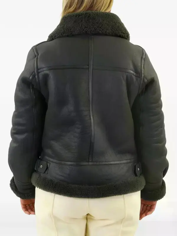 GOOSECRAFT Artica Lammy Shearling-trimmed Jacket