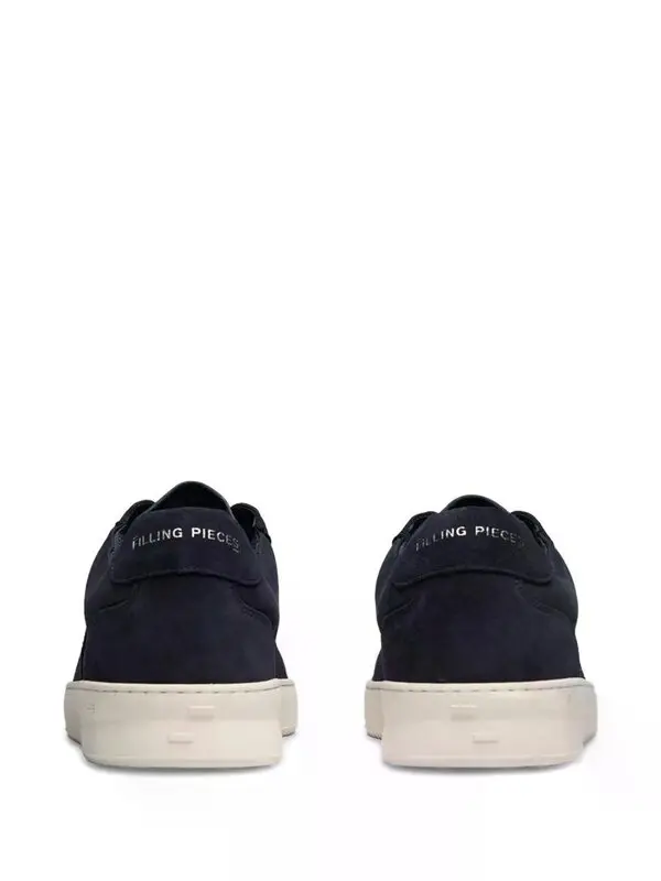 Filling Pieces Mondo Grain-texture Suede Sneakers - Blue
