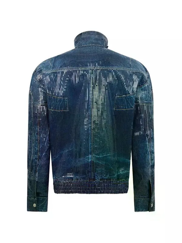 Dsquared2 Sequin-embellished Denim Jacket