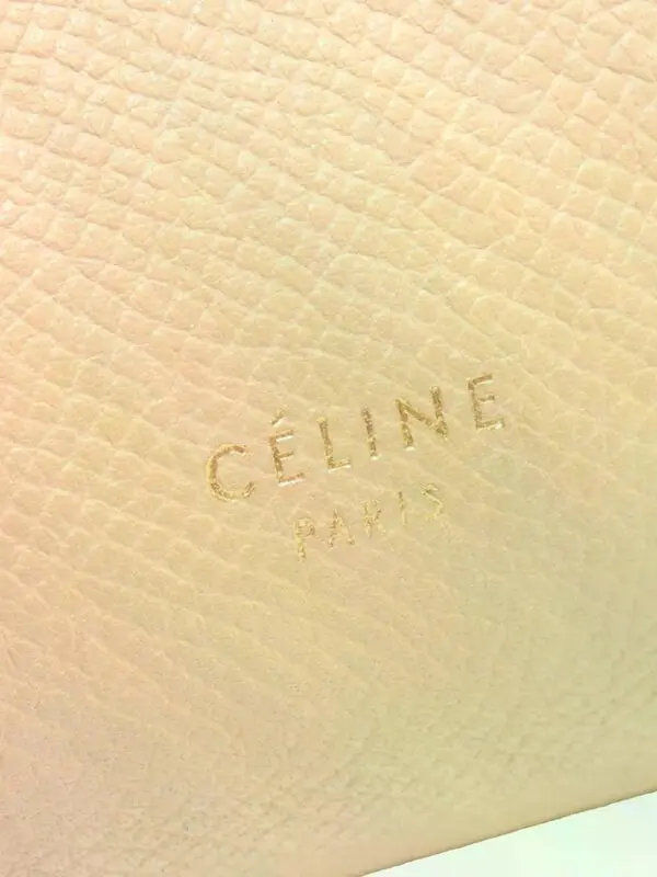 Celine 2000-2026 Micro Grained Calfskin Belt Bag Satchel - Neutrals