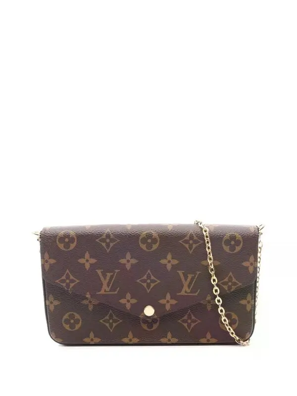 LOUIS VUITTON 2021-2026 Monogram Pochette Felicie Crossbody Bag