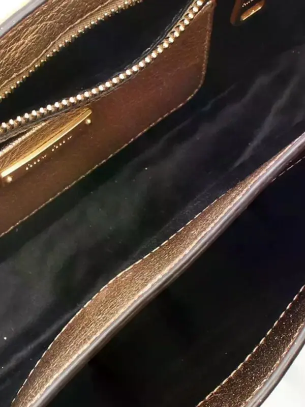 Miu Miu 2010-2026 Leather Sound Lock Crossbody Bag