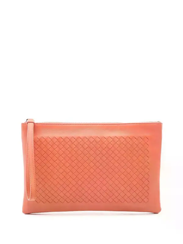 Bottega Veneta 2000-2010 Nappa Intrecciato Clutch Bag