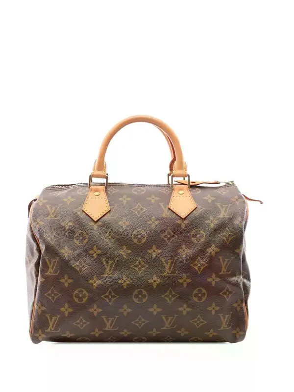 LOUIS VUITTON 2003 Monogram Speedy 30 Boston Bag