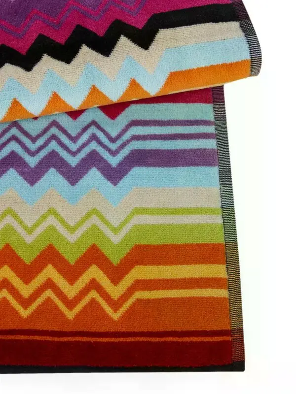 Missoni Giacomo Zigzag-print Bath Mat