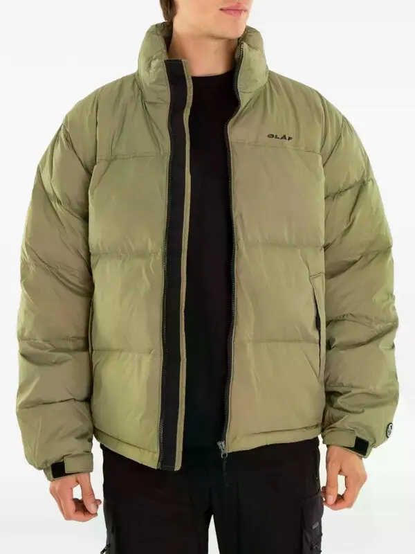 OLAF Logo-print Puffer Jacket
