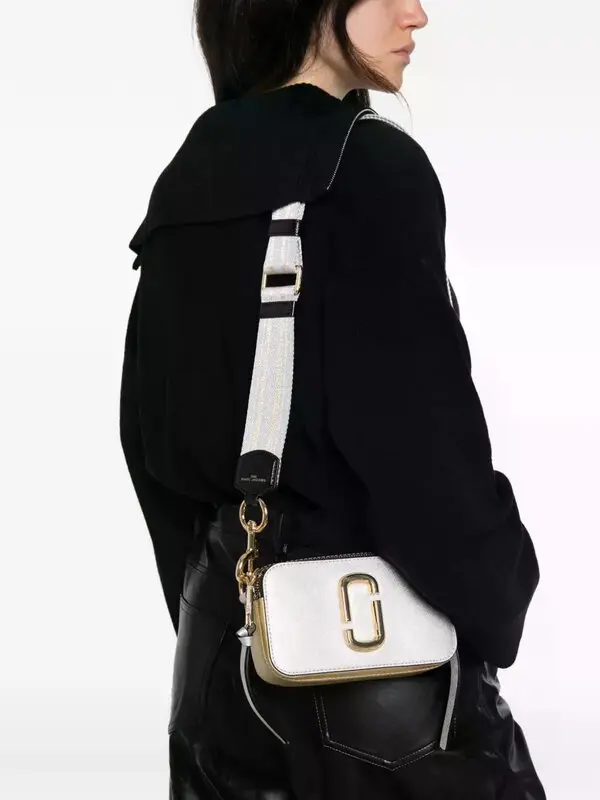 Marc Jacobs Snapshot Metallic Leather Camera Bag