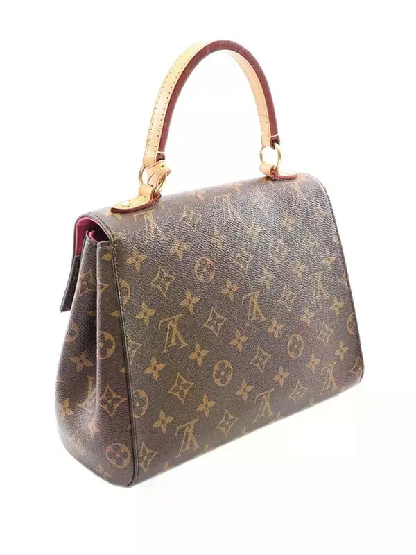 LOUIS VUITTON 2017 Monogram Cluny Bb Satchel - Brown