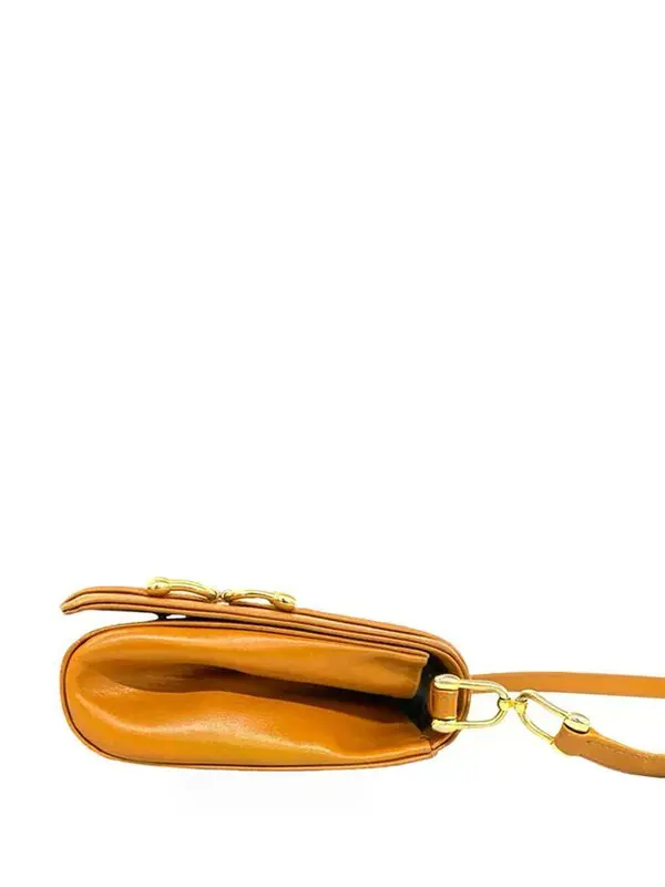 Gucci 20th Century Leather Horseshoe Crossbody Bag