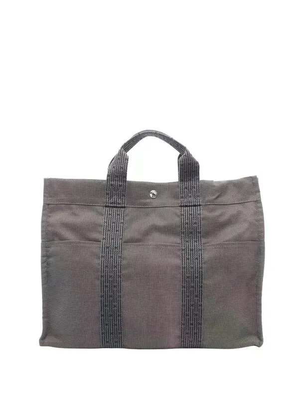 Hermès 20th Century Canvas Herline Mm Tote Bag
