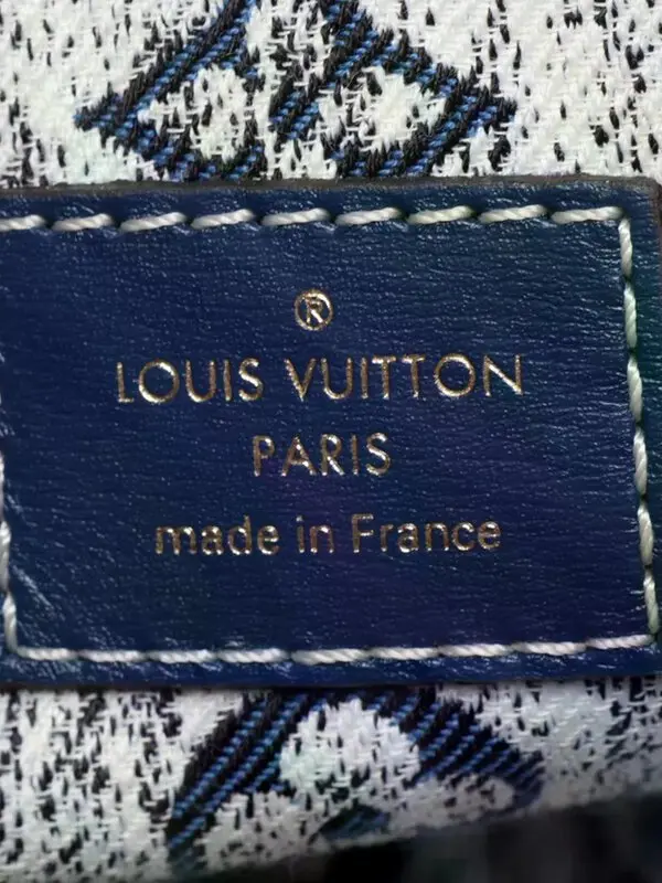 LOUIS VUITTON 2021-2026 Monogram Denim Onthego Mm Satchel