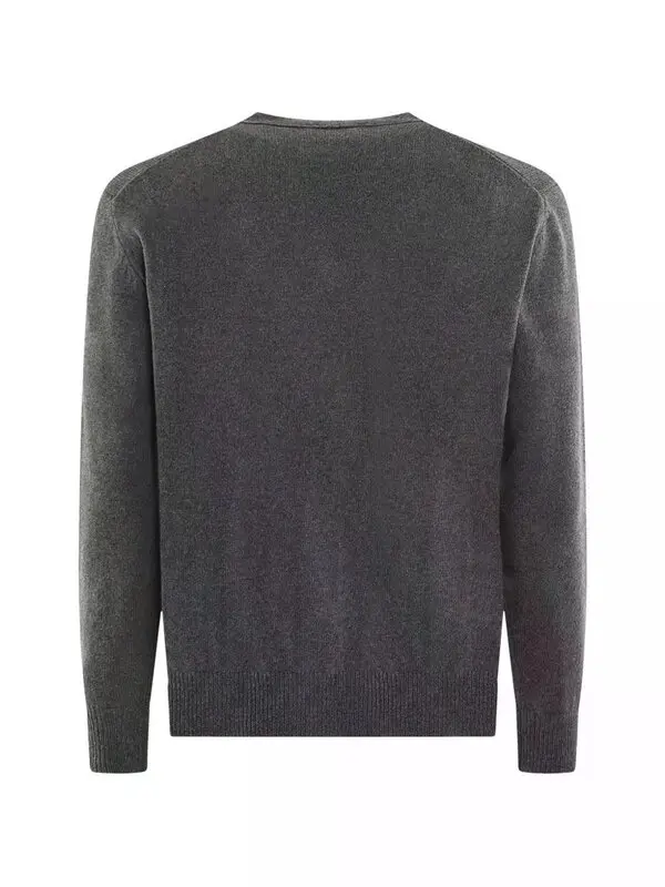 JACOB COHЁN Logo-embroidered V-neck Cardigan