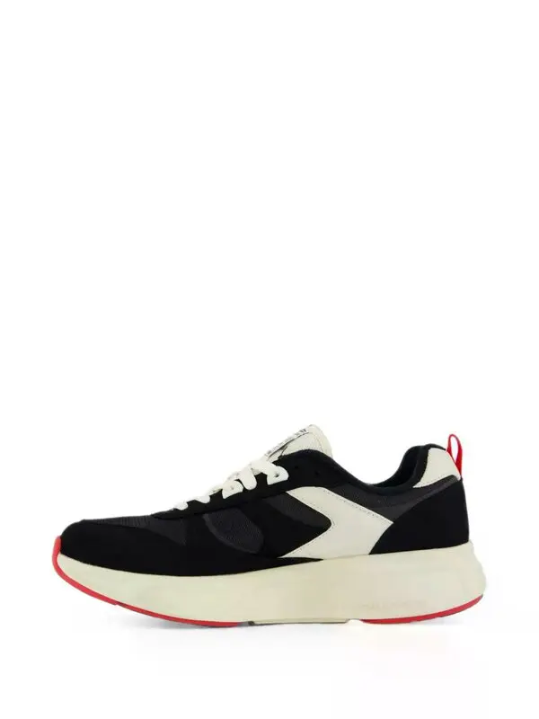 FESSURA Run 03 Logo-print Low-top Sneakers - Black