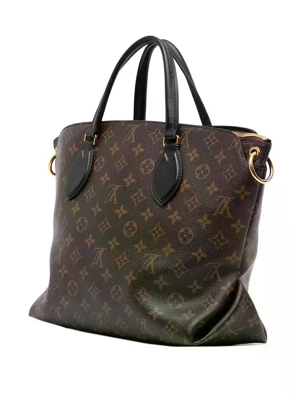 LOUIS VUITTON 2019 Monogram Flower Zipped Tote Mm Satchel