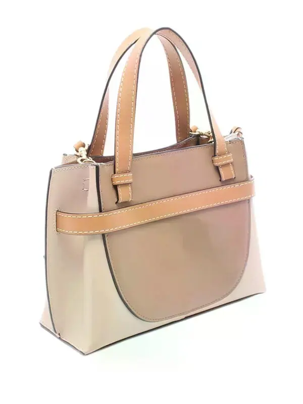 Loewe 2002-2026 Mini Leather Gate Top Handle Bag Satchel