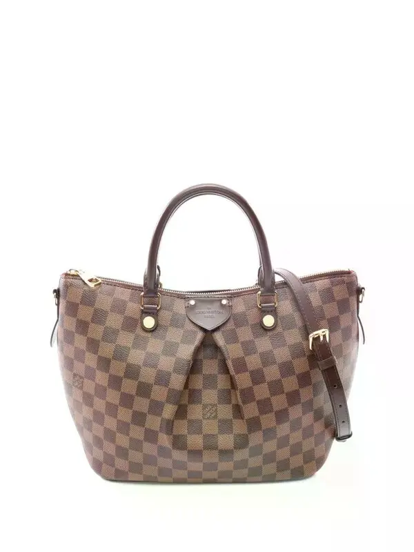 LOUIS VUITTON 2017 Damier Ebene Siena Mm Satchel