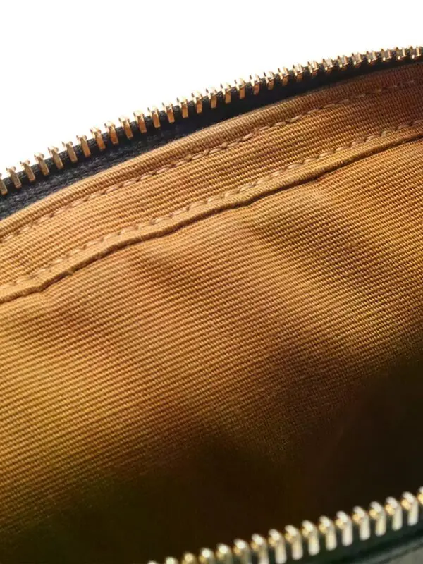 Celine 2015-2026 Medium Triomphe Coated Canvas Logo Crossbody Bag