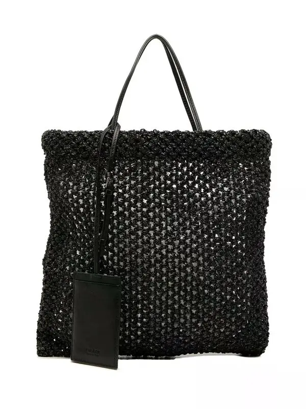 THE ROW 2000-2026 Mini Raffia Barn Tote Bag
