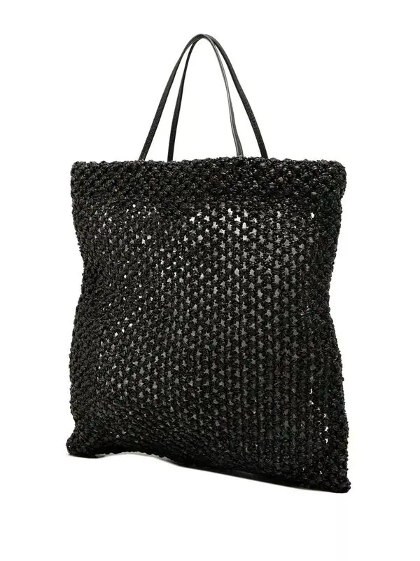 THE ROW 2000-2026 Mini Raffia Barn Tote Bag