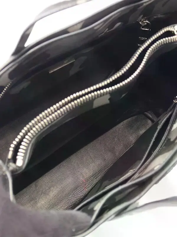 Prada 2013-2026 Saffiano Camouflage Soft Triple Pocket Tote Satchel
