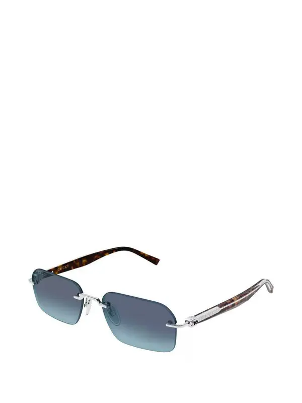 Gucci Rectangle-frame Sunglasses