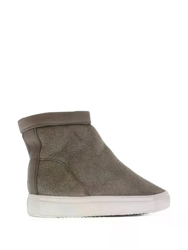 GOOSECRAFT Shearling Side-zip Boots