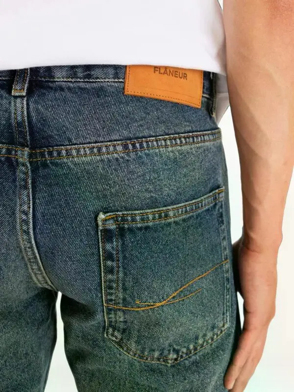 FLANEUR Five-pocket Slim-fit Jeans