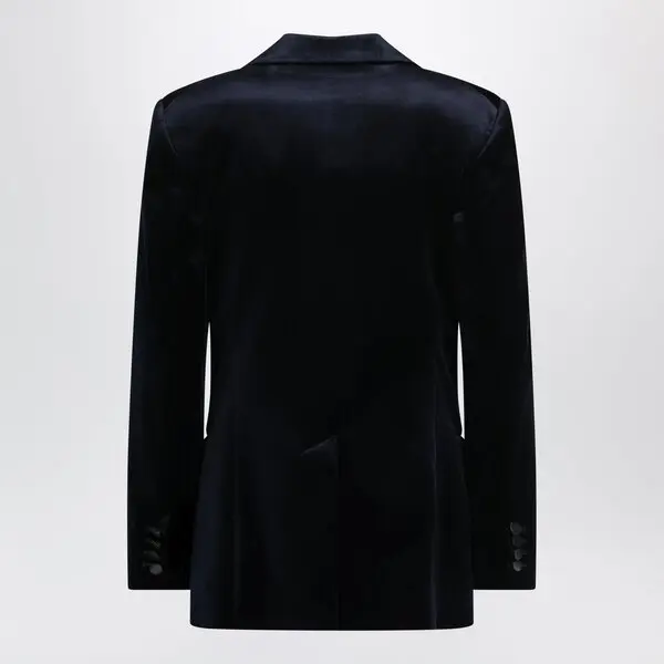 Victoria Beckham Midnight Tailored Single-breasted Jacket