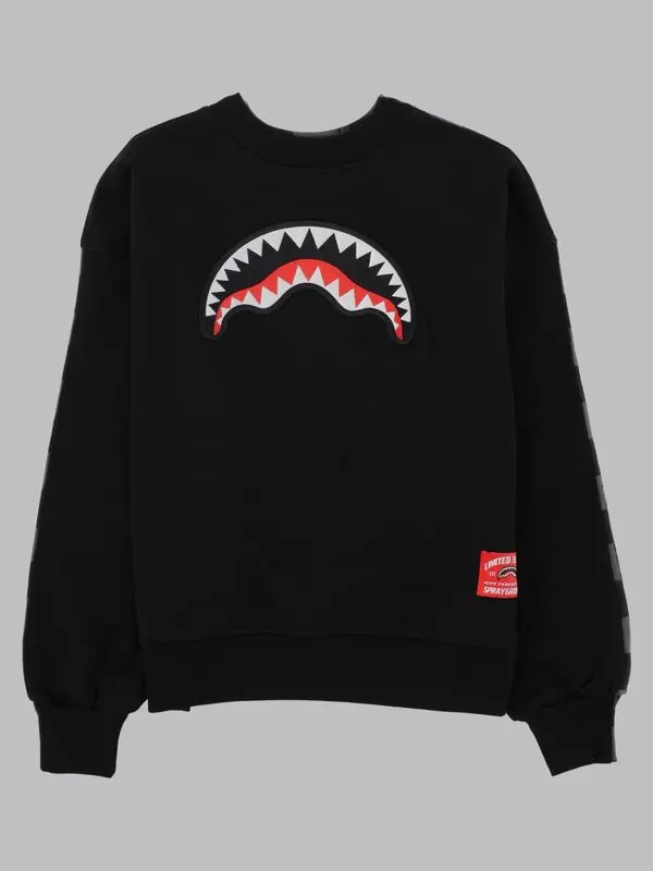 SPRAYGROUND Turn Around Perfect Crewneck Black