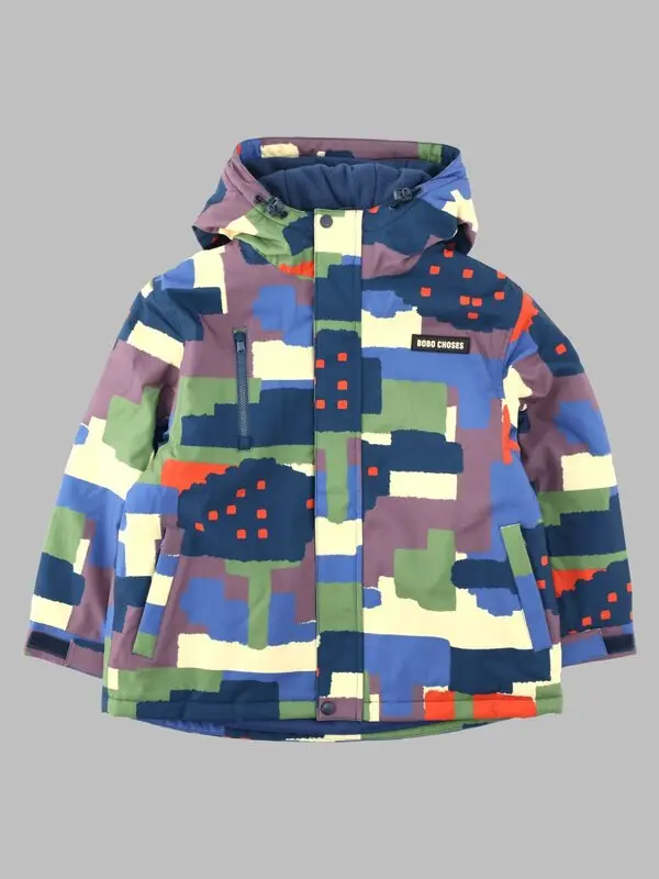 BOBO CHOSES Paint Forest All Over Ski Anorak