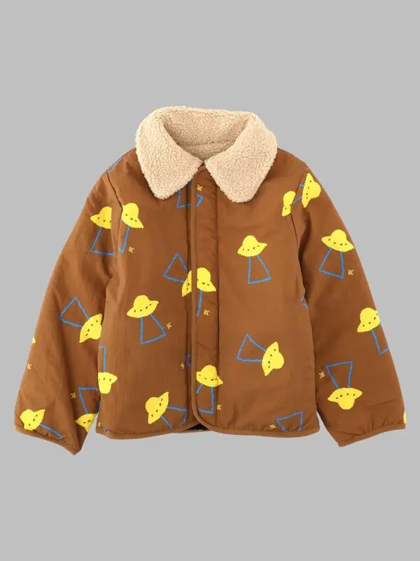 BOBO CHOSES Pixel Abduction All Over Reversible Jacket