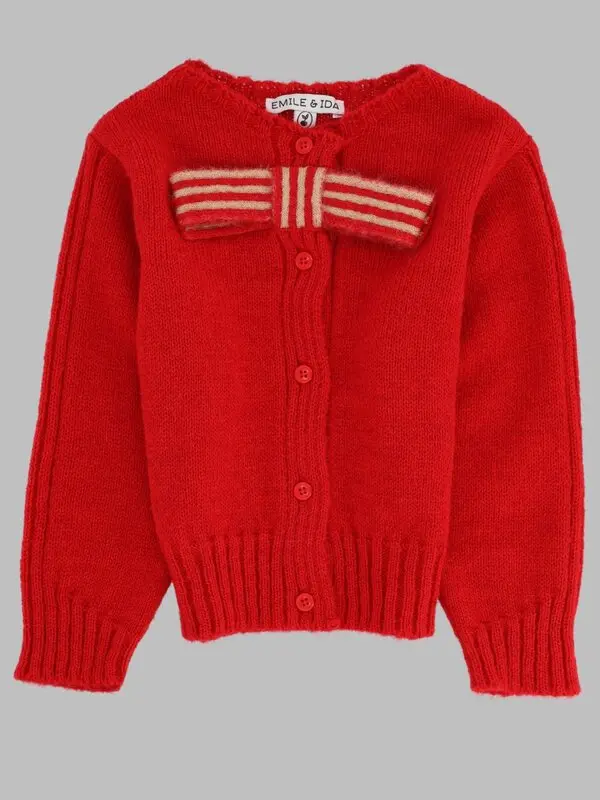 EMILE & IDA Cardigan Noeud