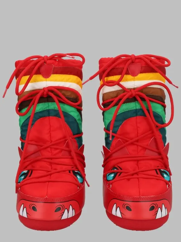 Moon Boot Icon Dino - Red